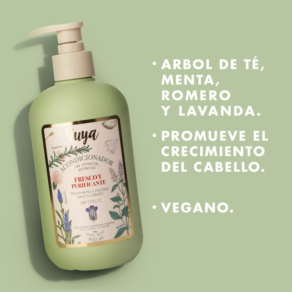 Shampoo Fresco y Purificante Romero y Menta - Yuya – Schatzi Store