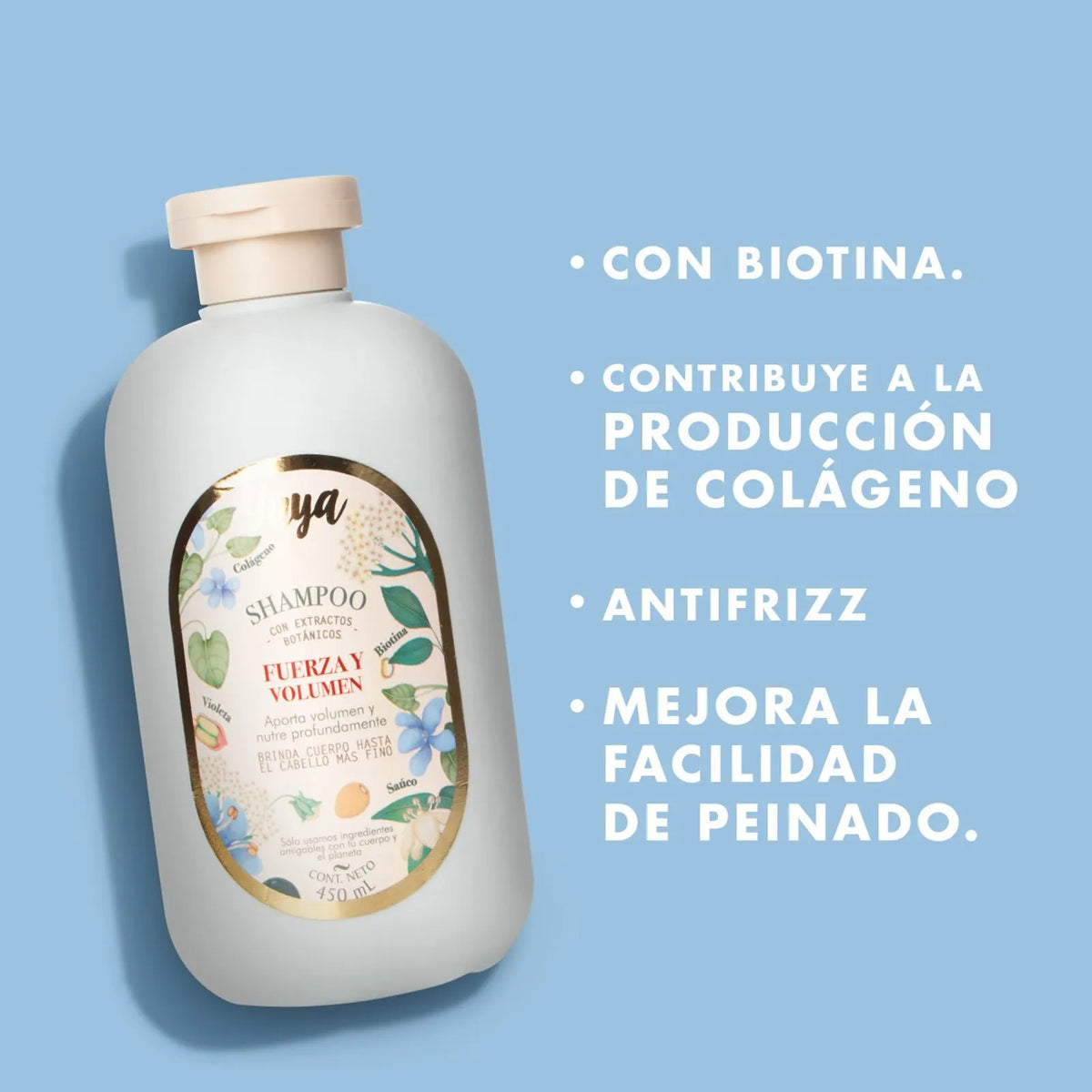 Shampoo Fuerza y Volumen - Yuya – Schatzi Store