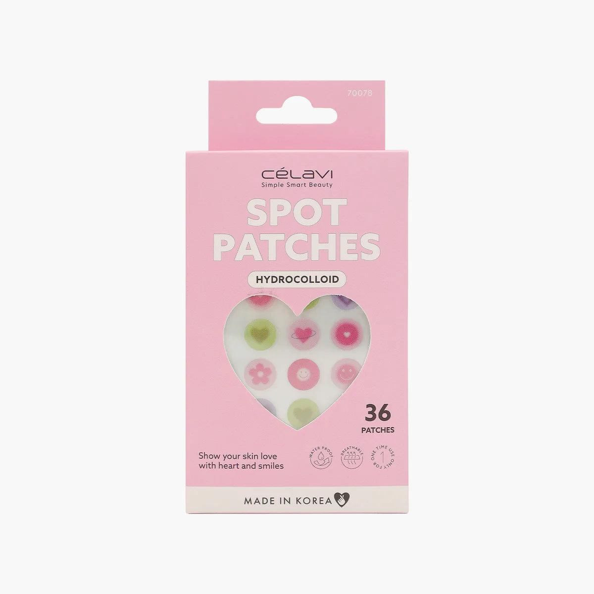 Kit de 36 parches para acné Love & Smile Spot Patch - Célavi – Schatzi ...