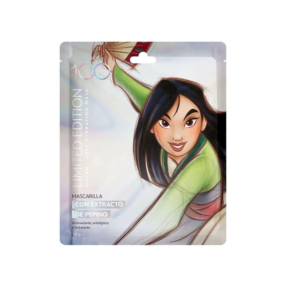 Mascarilla Facial de Mulan con Extracto de Pepino Edición Limitada Dis ...