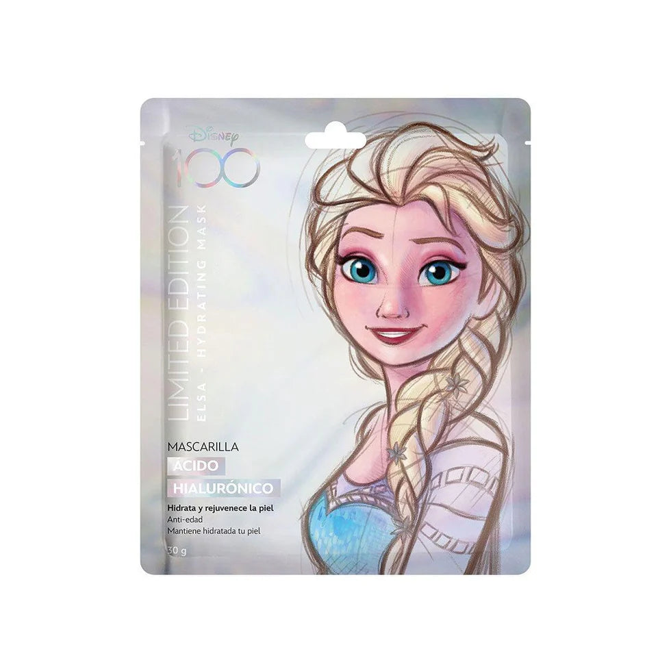 Mascarilla Facial de Frozen Elsa con Ácido Hialurónico Edición Limitad ...
