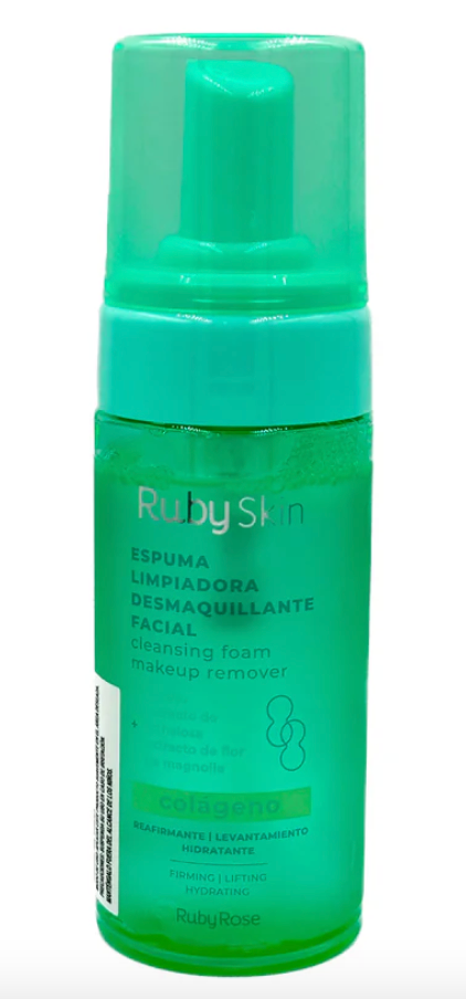 Espuma limpiadora desmaquillante facial - Ruby Skin – Schatzi Store