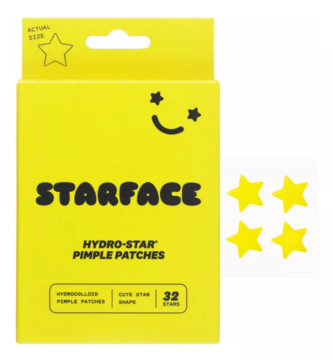 Hydro Stars Yellow (32 estrellas) - Starface / parches para granitos ...