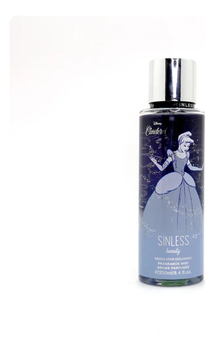 Sinless body mist Cinderella "Never Stop Dreaming" - Sinless Beauty ...