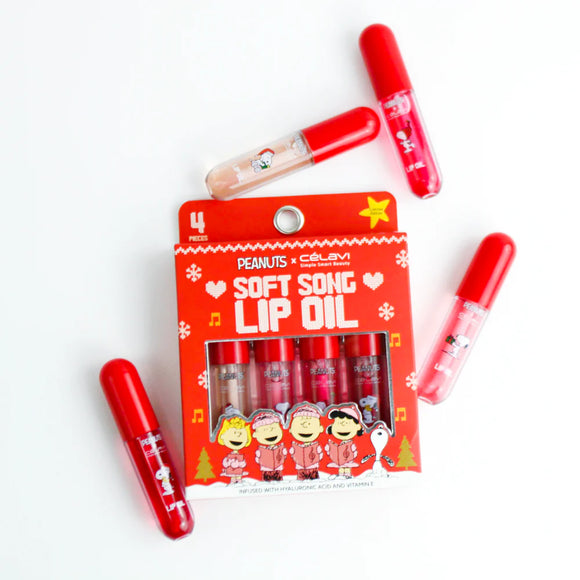 Peanuts Soft Song Lip Oil Set PEANUTS x CELAVI – Schatzi Store