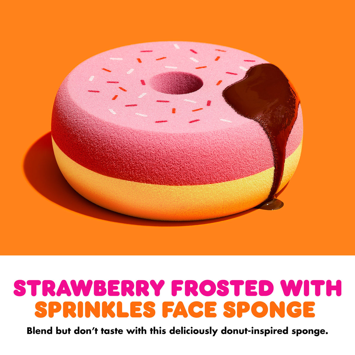Strawberry Frosted with Sprinkles Face Sponge - e.l.f. – Schatzi Store